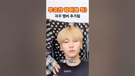 [ 세븐틴 승관 ] 부승관 라이브 특 하루도 조용한 날이 없음 Youtube