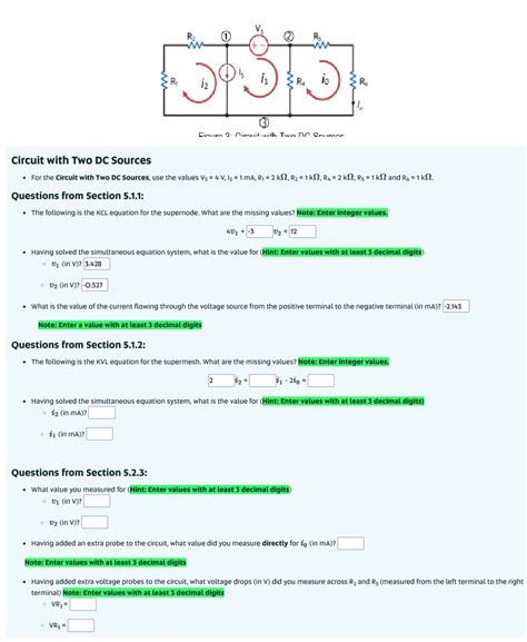 Solved I Just Need The Answers Of The Blank Spaces And