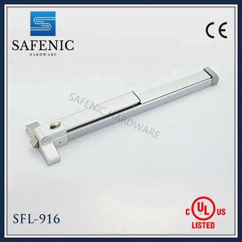 Single Door Leaf Panic Push Bar 916 Door Lock Emergency Steel Bar Exit Device Panic Push Bar