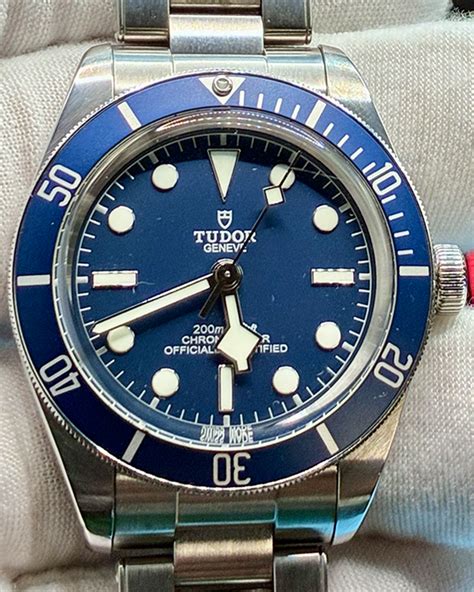 2021 Tudor Black Bay Fifty Eight 39mm Blue Dial Steel Bracelet 79030b
