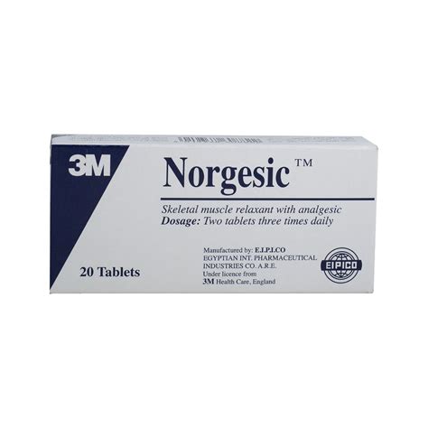 Norgesic 20 Tablets Re3aya Pharmacy