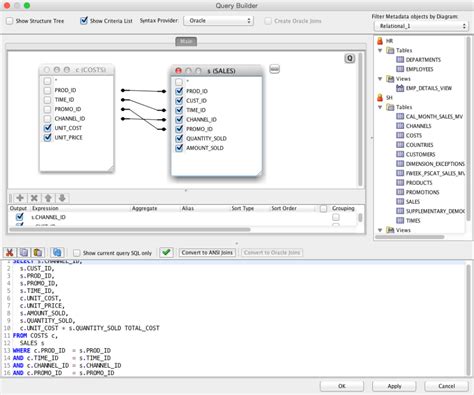 Modeling View Dependencies In Sql Developer Data Modeler
