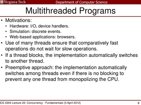 Ppt Concurrency Fundamentals Levels Of Parallelism And Synchronization Techniques Powerpoint
