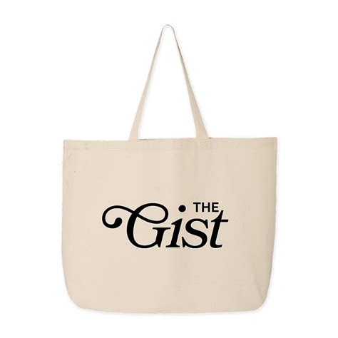 The Gist Text Tote The Gist