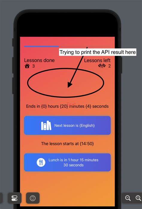 Json Fetched Data Is Not Showing In An Ios App Stack Overflow