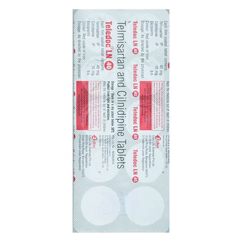Teledoc LN 40 Tablet Uses Side Effects Price Apollo Pharmacy