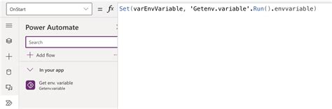 Use Environment Variable In Powerapps Without Premium License