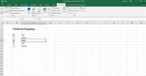 How Do I Make A Checklist In Excel Projectcubicle
