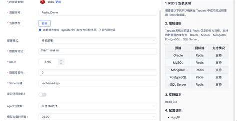 Redis Tapdata 文档中心 实时数据集成和数据服务平台