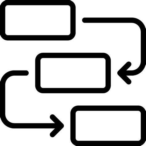 Workflow Line Icon 28146622 Vector Art At Vecteezy