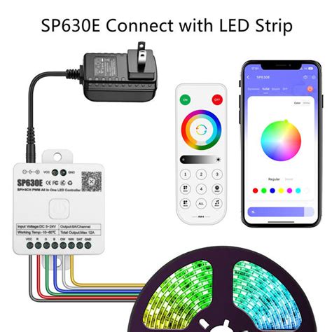 SP E CH PWM All In One LED Controller Leading China Pixel LED Manufacturer
