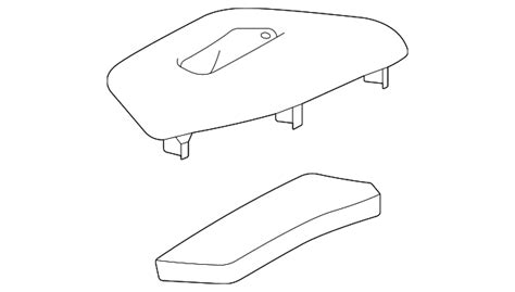 2021 2023 Buick Envision Black Forward Collision Alert Display Bezel 84890427 Gm Parts Center