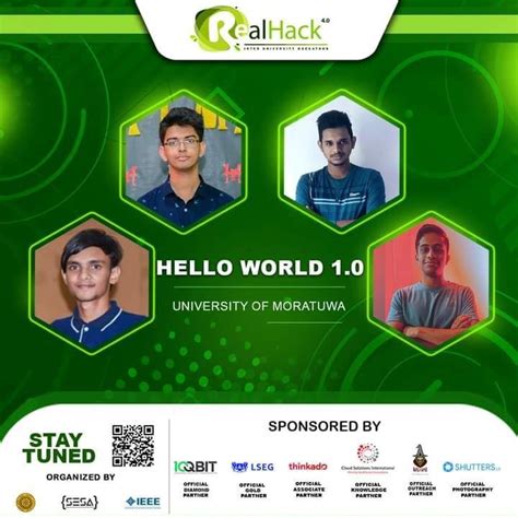 Lasitha Amarasinghe On Linkedin Hackathon Realhack Problemsolving