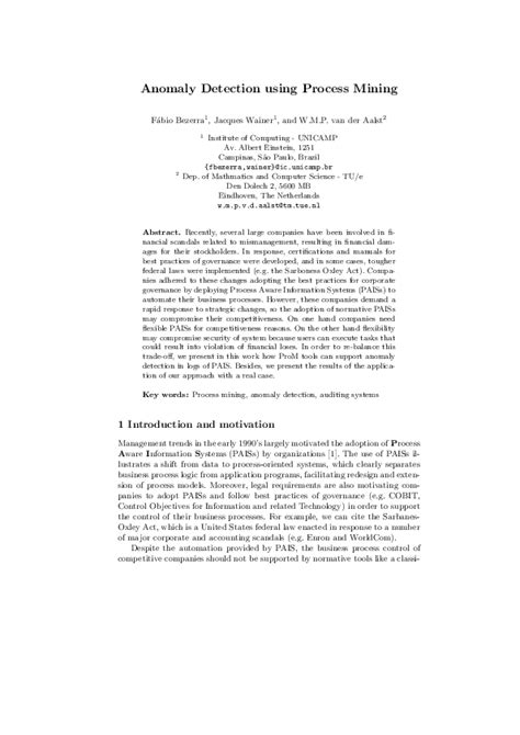 pdf anomaly detection using process mining wil van der aalst