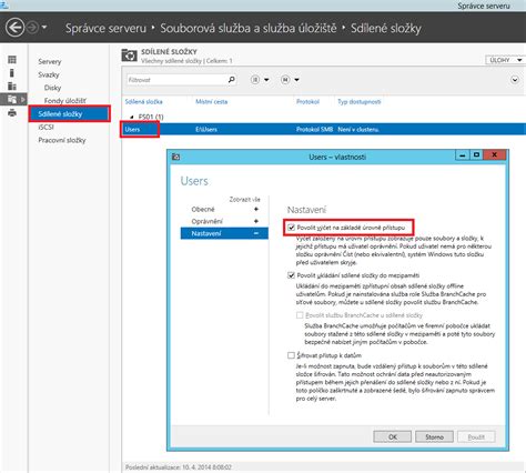 Windows Server 2012 Access Based Enumeration Abe