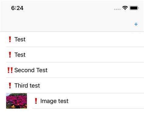 Swift ToDo List With Image And Swipe