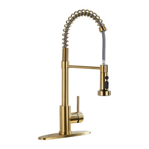 IVIGA Single Handle Pull Down Sprayer Kitchen Faucet With 3 Spray Modes