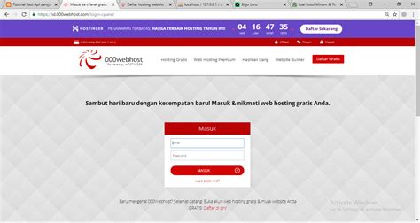 Tutorial Rest Api Dengan Hosting