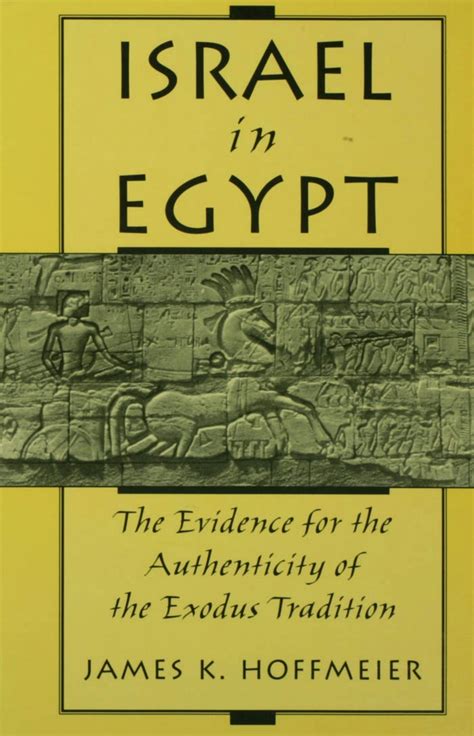 Solution Israel In Egypt The Evidence For The Authenticity Of The