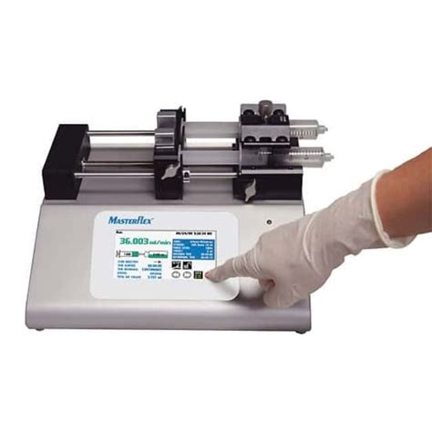 Masterflex Syringe Pump Infusion Only Touchscreen Control Quantity