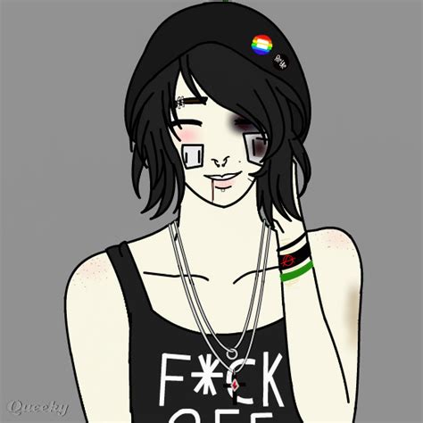 Beat Up An Anime Speedpaint Drawing By Adrienthegoth Queeky Draw Paint