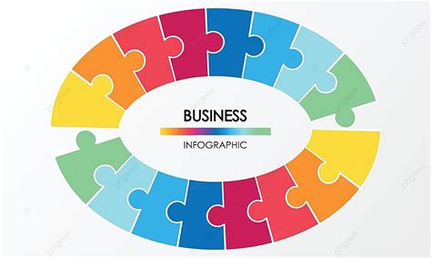 Infographic For Business Concept And Workflow Connection Graph Cycle
