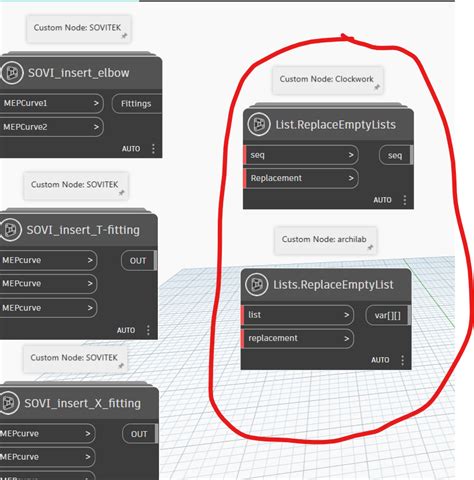 How Replace Empty List Revit Dynamo
