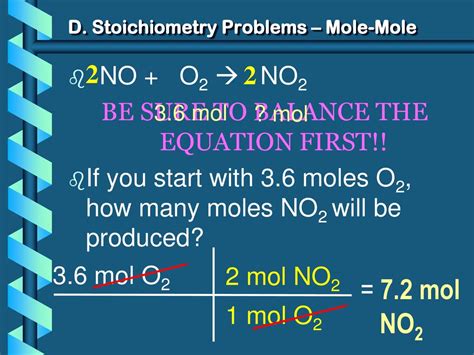 stoichiometric calculations p 352 367 ppt download