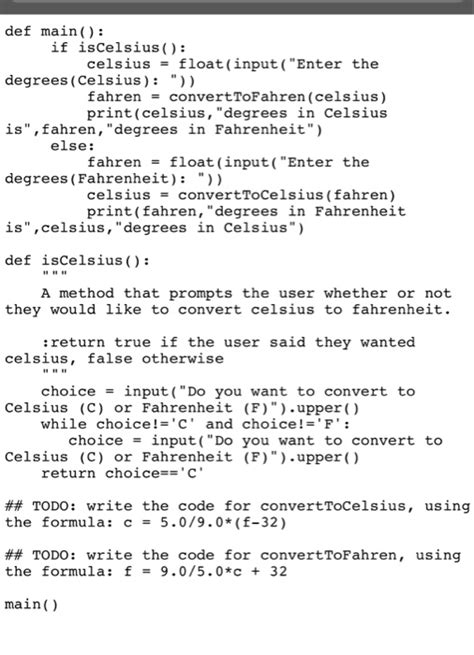 Solved Task When The Code Is Complete It Should Run With