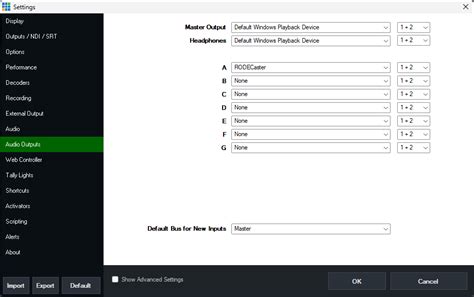 Connecting The Rodecaster Pro And Pro 2 To Vmix Via Asio Vmix