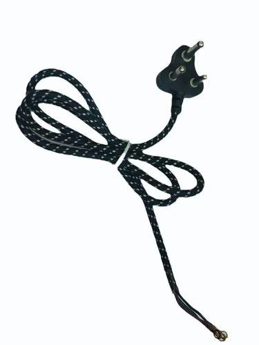 6 Amp 3 Pin Black Power Supply Cords Cable At ₹ 60 Piece In New Delhi