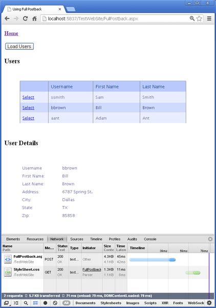 Jqueryajax For Aspnet Developers Object Computing Inc