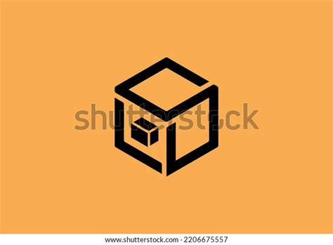 Hexagon Cube Logo Hexagon Shape Letter Stock Vector Royalty Free 2206675557 Shutterstock