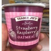 Trader Joe S Strawberry Raspberry Oatmeal Calories Nutrition Analysis More Fooducate