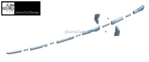 3d File Genshin Impact Kamisato Ayato Sword 3d Model Stl File・3d