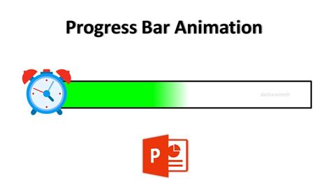 Progress Bar Animation In Powerpoint Youtube