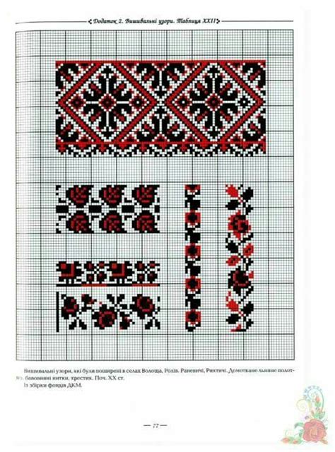 Пин от пользователя оля васеева на доске вишиванка Узоры для вышивки крестиком Модели стежков