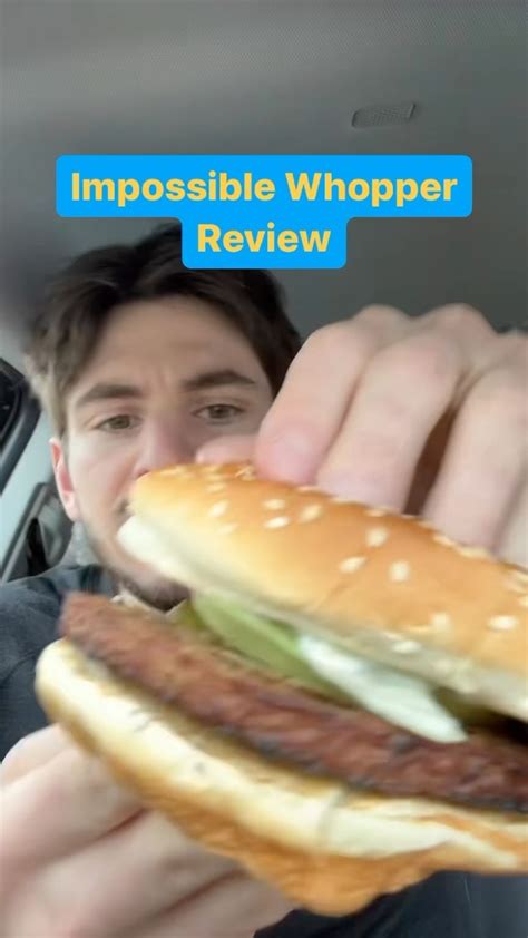 Burger King Impossible Burger Review