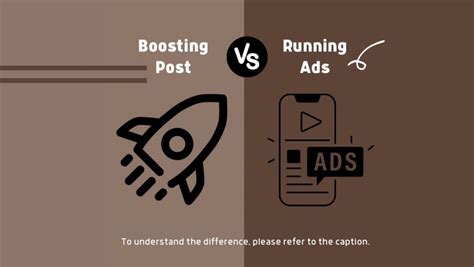 Boosting Posts Vs Advertising Understanding The Crucial Distinction