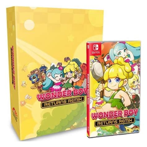 Køb Wonder Boy Returns Remix Collectors Edition Strictly Limited Games