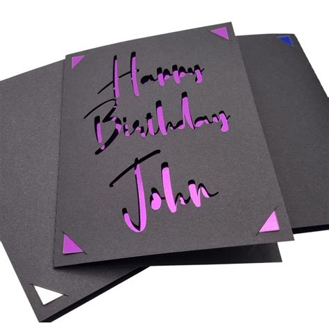Birthday Cards For Him Etsy Uk