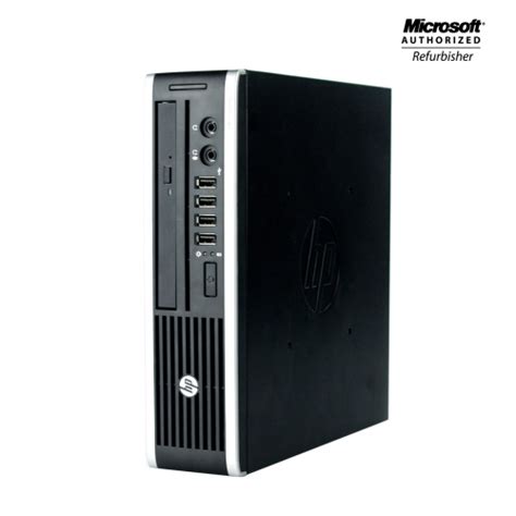 Refurbished Good Hp Compaq Elite Usff Desktop Small Pc Computer Intel I S Gb New