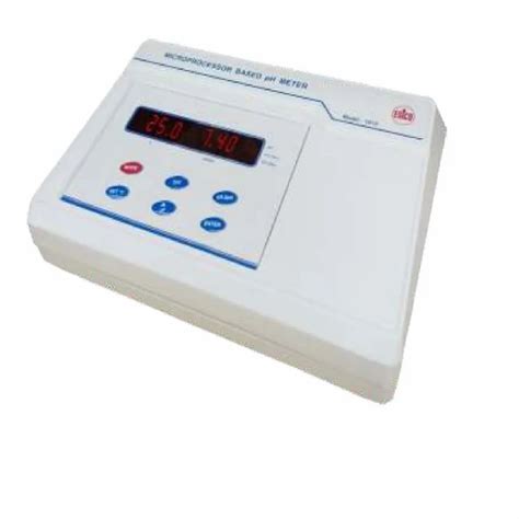 0 01ph 2 Or 3 Point Microprocessor Based Ph Meter Esico International 0 8 Kg Model Name