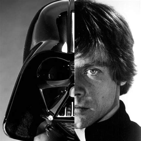 Darth Dad Vader And His Son Luke Skywalker On Tumblr