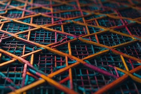 Lattice Paths Combinatorics Premium Ai Generated Image