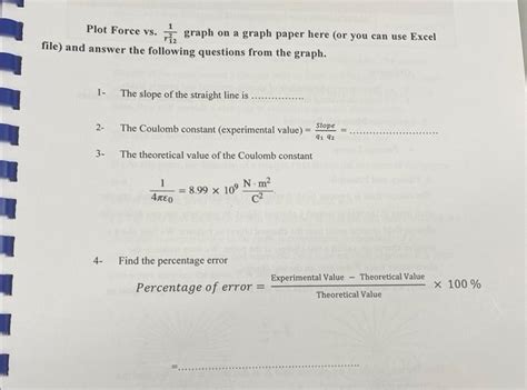Plot Force Vs R1221 Graph On A Graph Paper Here Or