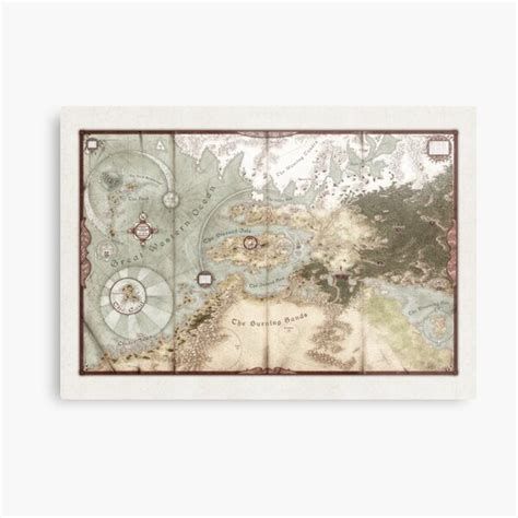 Exalted Map Of Creation Metal Print For Sale By Theonyxpath Redbubble