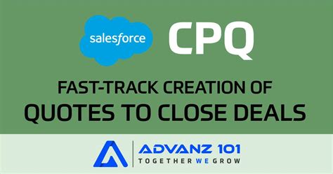 Salesforce Cpq Key To Fast Track Creation Of Quotes