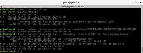Cifrado Y Firmas Con Gpg El Rincón Vacío
