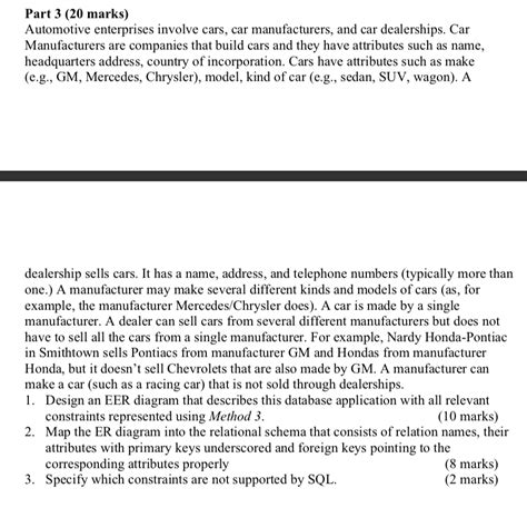 Solved Method 3 Consist Of Cardinality Constraints Which Is
